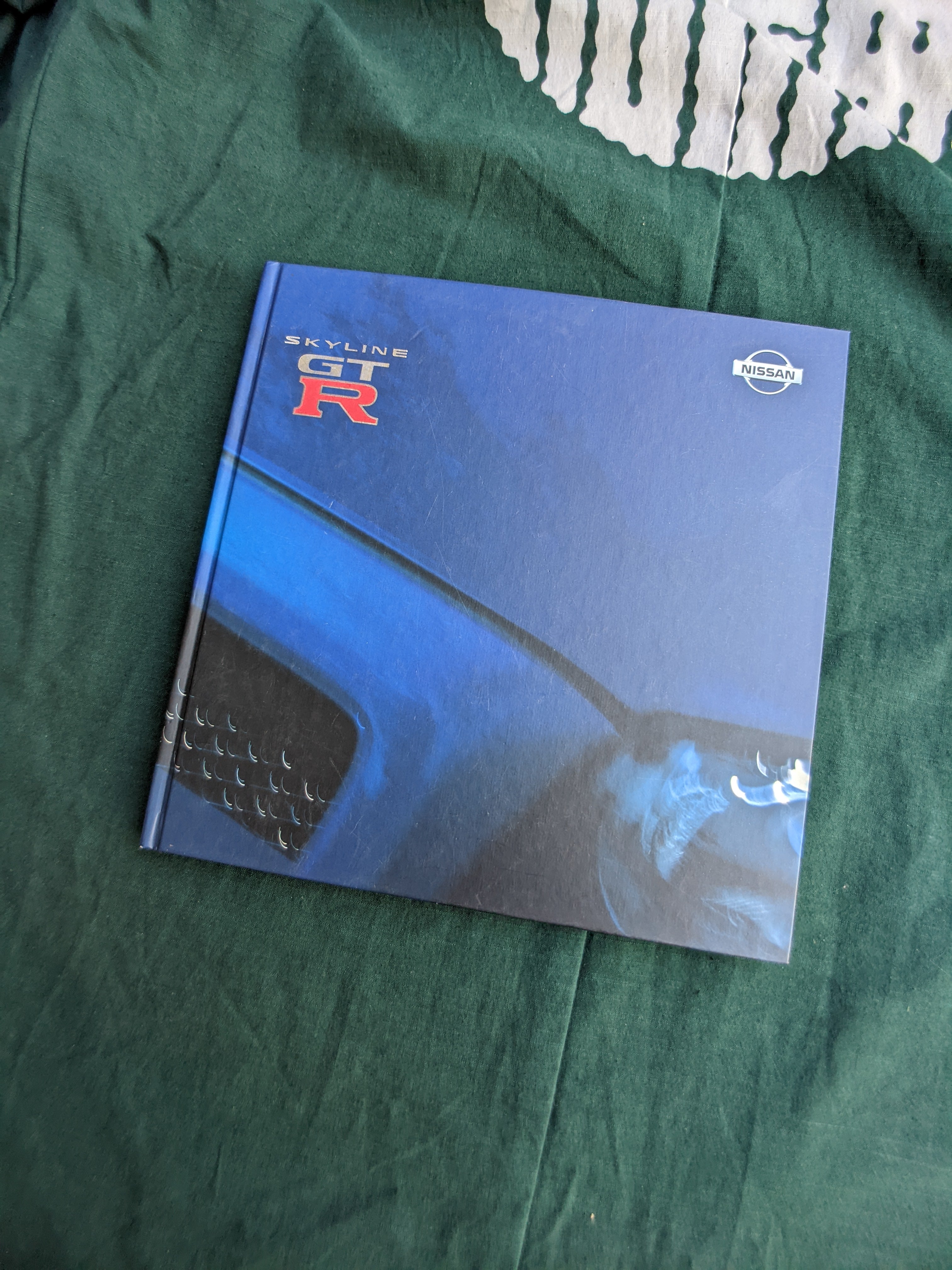 R34 GTR JDM Nissan Dealer book '00 ~ '02 (Blue Hard cover) – JDM Book Club